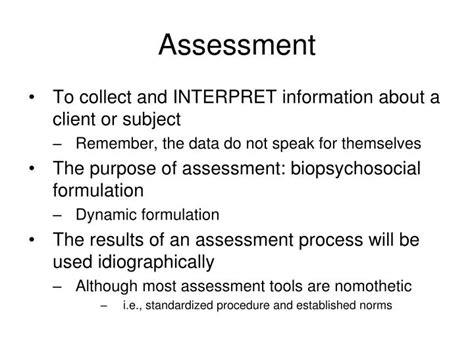 Ppt Assessment Powerpoint Presentation Free Download Id 4862029