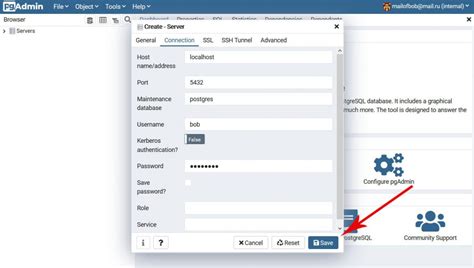 Pgadmin3 как пользоваться Ubuntu