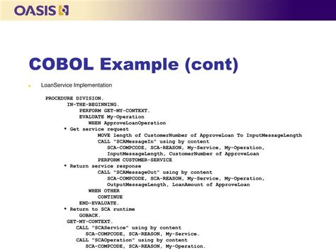 Ppt Sca Specification For C And C Development Overview And Key