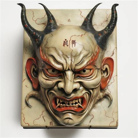 Premium Ai Image Japanese Mask