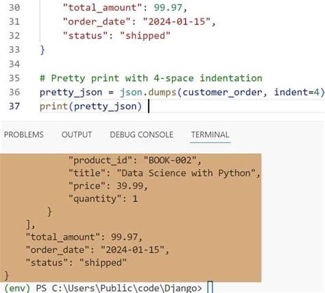 How To Pretty Print Json In Python