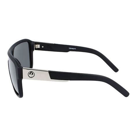 Dragon Remix Sunglasses With Polarised Lenses Smoke Ion And Matte Black