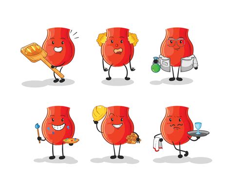 Uvula Character Vector 10110567 Vector Art At Vecteezy