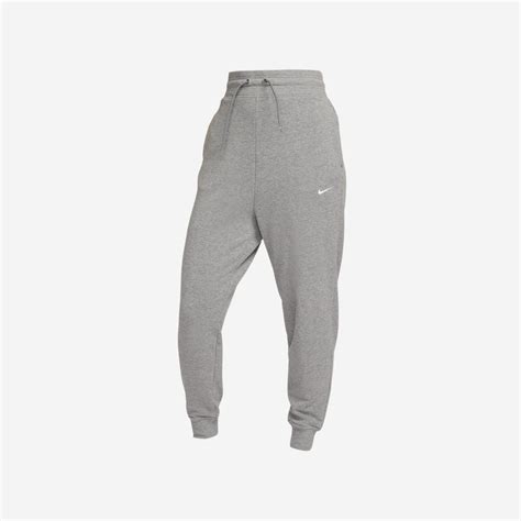 W 나이키 드라이핏 원 하이 웨이스트 7 8 프렌치 테리 조거 카본 헤더 Us Eu Nike Kream