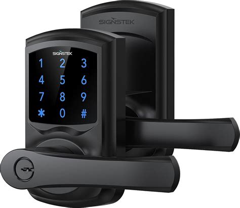 Signstek Keyless Entry Door Lockdigital Smartcode Lock For Front Door