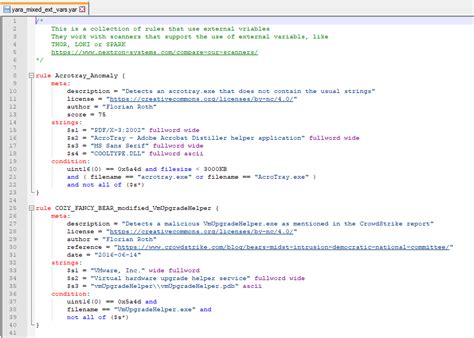 Github Dissectmalwarenpp Langs 4 Sec Notepad Syntax Highlighting For Languages Used By