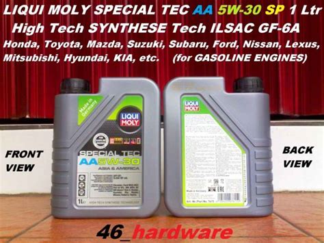 Promo Liqui Moly Special Tec Aa 5w 30 Literan Germany 100