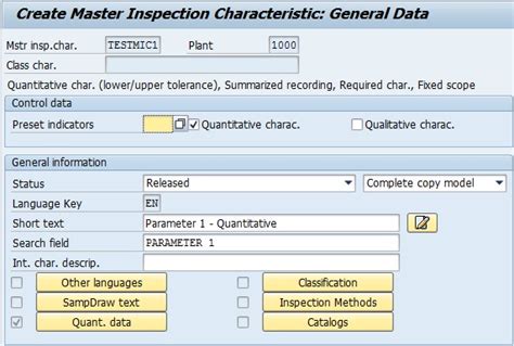 Master Data For Calibration Process Sap Community
