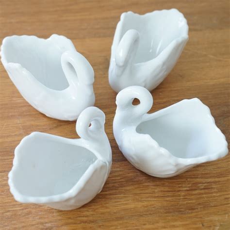 Swan Salt Cellars Etsy