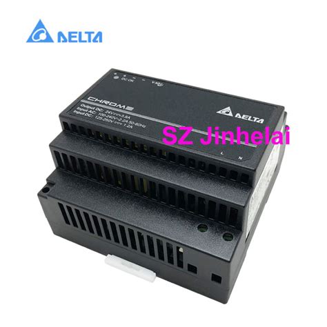 Delta Drc 24v100w1az แท้สลับแหล่งจ่ายไฟ38a 100w Din Rail Power Supply