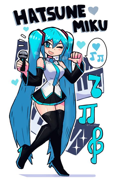 Hatsune Miku By Tonywelt On Deviantart