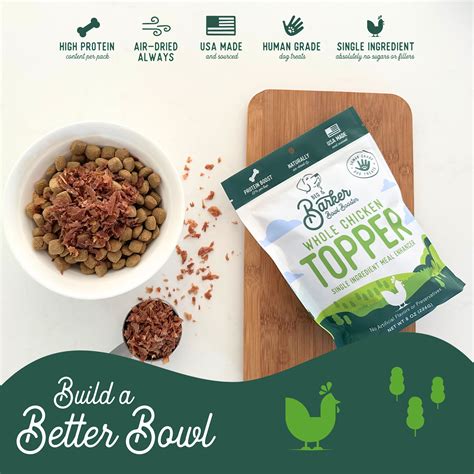 Dog Food Topper Air Dried And Human Grade