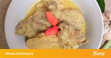 Resep Ayam Bumbu Kuning Sederhana Rumahan Di Yummy App