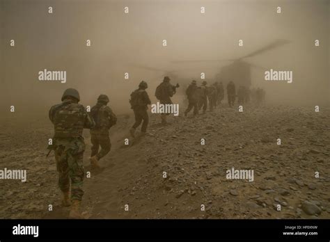 Afghan National Army Commandos From The 3rd Commando Kandak And