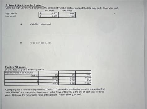 Solved Problem 6 4 Points Each 8 Points Using The
