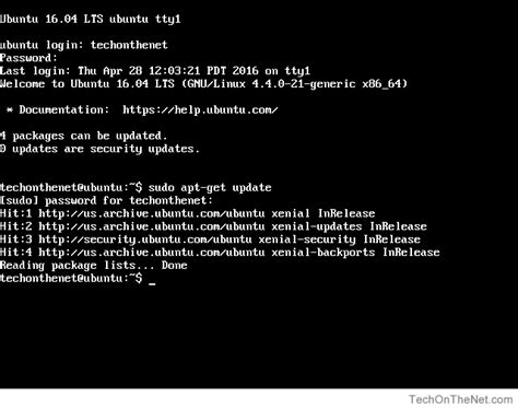 Linux How To Update Ubuntu Linux Server 16 04 Lts