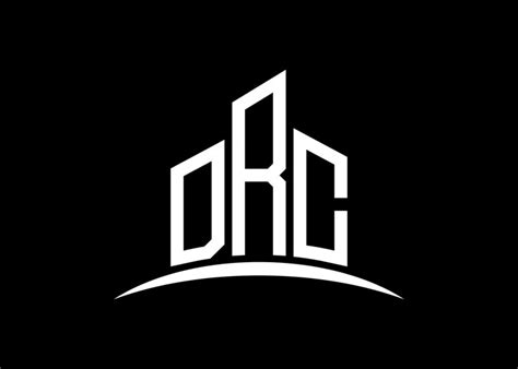 Premium Vector Letter Drc Building Vector Monogram Logo Design
