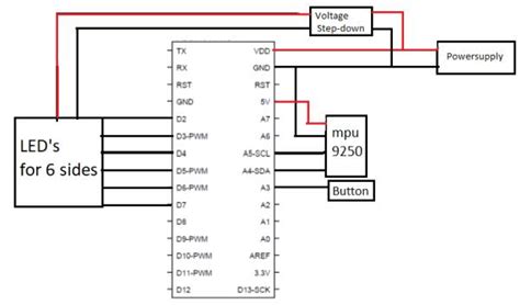 IMU Controlled LED Cube Simon Says Duino