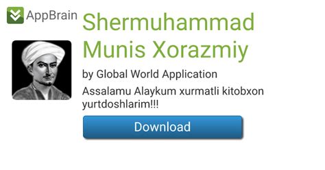 Shermuhammad Munis Xorazmiy For Android Free App Download