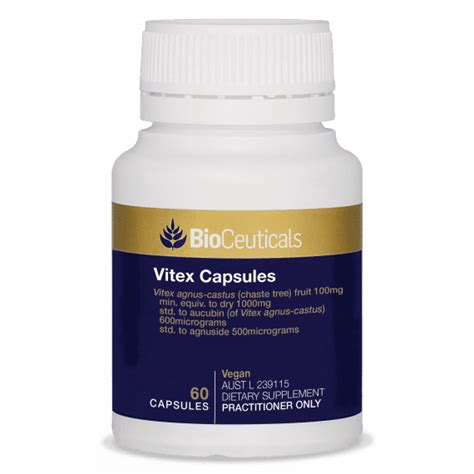 Buy Bioceuticals Vitex Capsules 60 Capsules Online