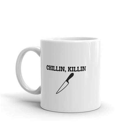 Scary Movie Chillin Killin Horror Mug Etsy