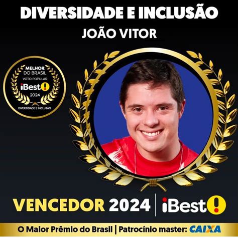 goiano joão vitor de paiva é eleito o melhor influenciador de inclusão