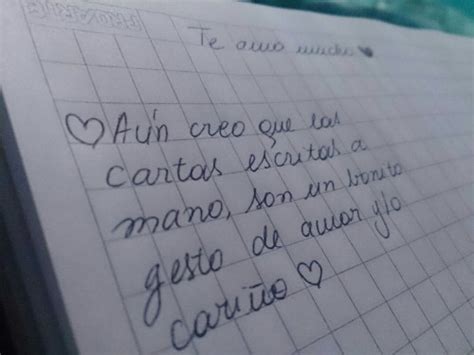 Carta De Amor A Mano Imagui