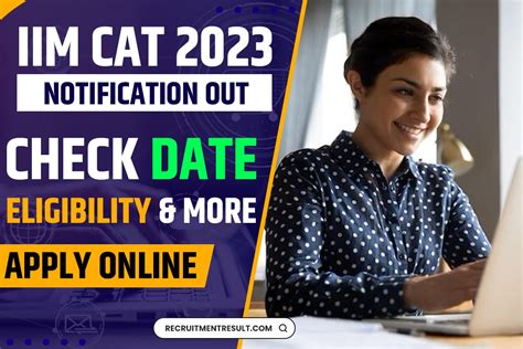 Iim Cat 2023 Notification Released Apply Online Start From 2 August