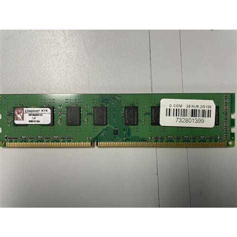 มือ2 แรม Ram 2gb Ddr3 Bus 1066 Pc Kingston แรมคอมพิวเตอร์ Desktop Ddr