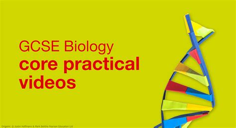 GCSE Biology Core Practical Videos Pearson UK