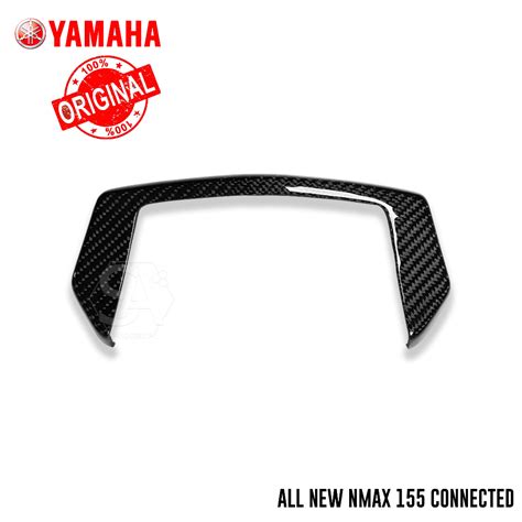 Nmax New Conected V2 Carbon Kevlar Speedometer Cover Shopee Malaysia