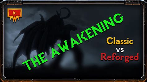 Warcraft Reforged Cinematic Comparison The Frozen Throne Terror Of