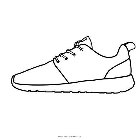 Dibujo De Zapatillas Nike Para Colorear Dibujos Para 59 Off