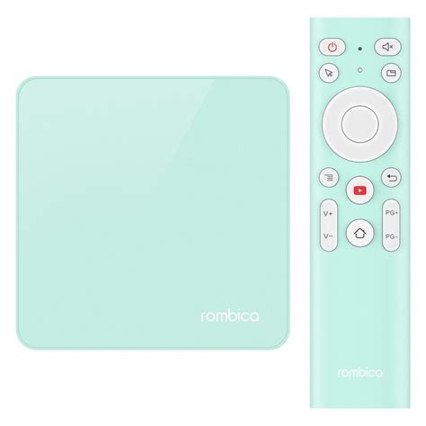 Медиаплеер Rombica TV Emotion Mint, HDMI, Оптический аудио (Toslink ...