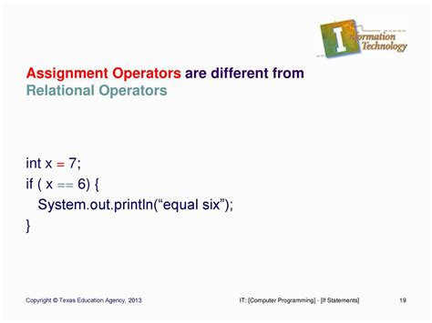 Computer Programming If Statements Trade And Industrial Education Ppt Download