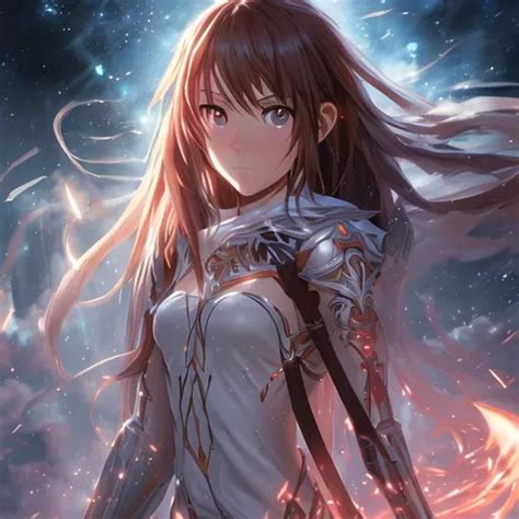 Fantasy Magical Asuna And Kirito Sword Art Online