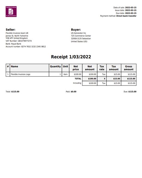 Woocommerce Receipt Learn How To Generate It For Free