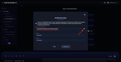 Dash Trade App How To Create Binance Api Keys Connect To Dash Trade