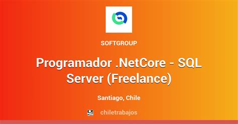 Programador Netcore Sql Server Freelance Santiago Chiletrabajos