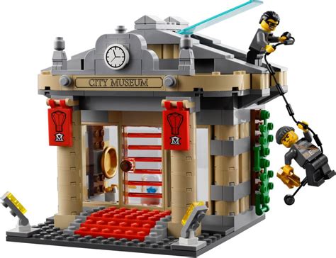 Lego City 60008 Pas Cher Le Cambriolage Du Musée