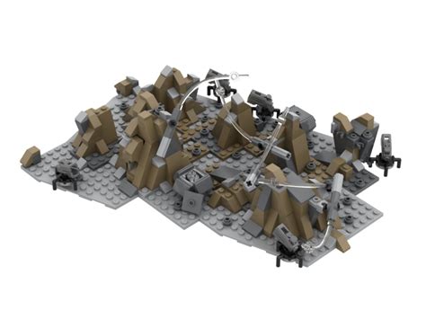 Lego Moc Ambush On Mandalore Battle Pack X5 Alternate Build By Britton