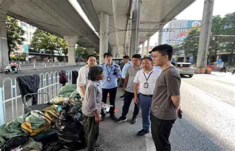 站前街：开展环市西路流浪乞讨人员救助管理专项行动组图） 广州市荔湾区人民政府门户网站
