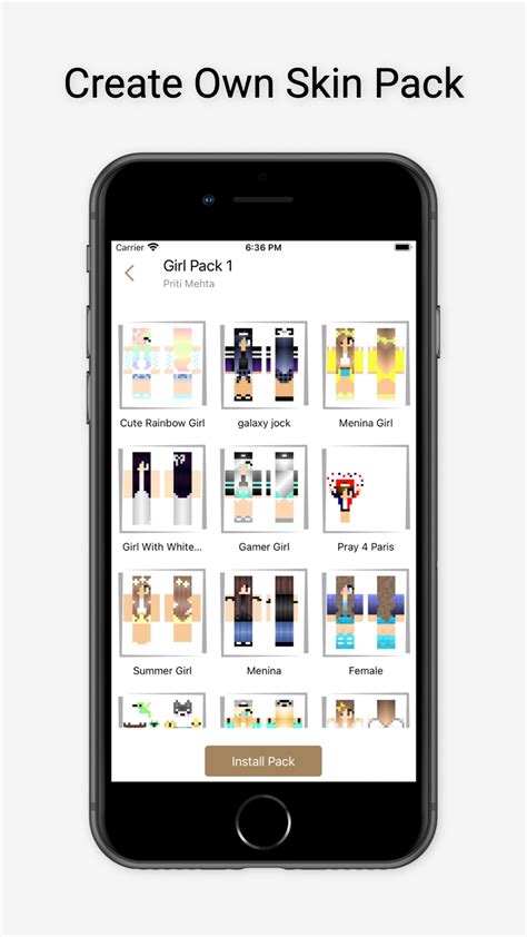 Skin Pack Maker For Minecraft Para Iphone Download