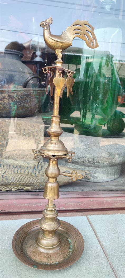 Antique Lover Reserved පැරණි පිත්තල යතුර පහන විකිණීමට