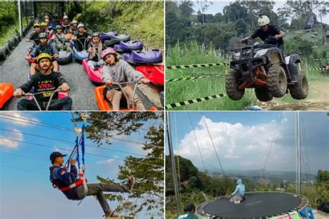 Wahana Adventure Dengan View Cakep Banget Di Noah Park Bandung