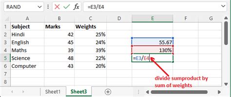 Calculate Average Weighted In Excel Easy Excel Tips Excel Tutorial Free Excel Help Excel