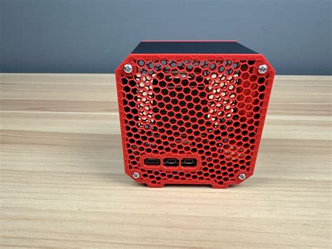 Raspberry Pi 5 Desktop Case Side The DIY Life