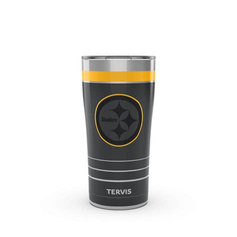 Pittsburgh Steelers Oz Tervis Stainless Night Game Tumbler