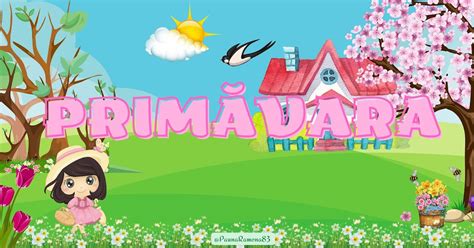 Păuna Ramona Banner Cu Anotimpul PrimĂvara