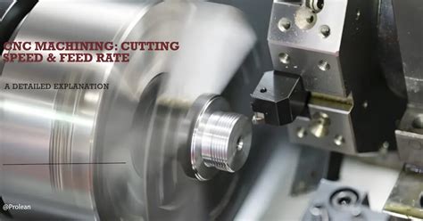 What Are The CNC Machining Cutting Speed And Feed Rate